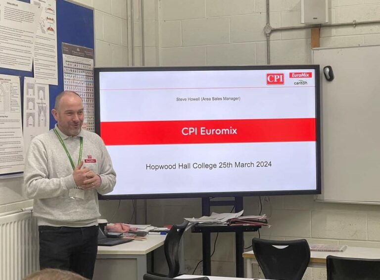 CPI Euromix offers students insight into silo · CPI Mortars ltd